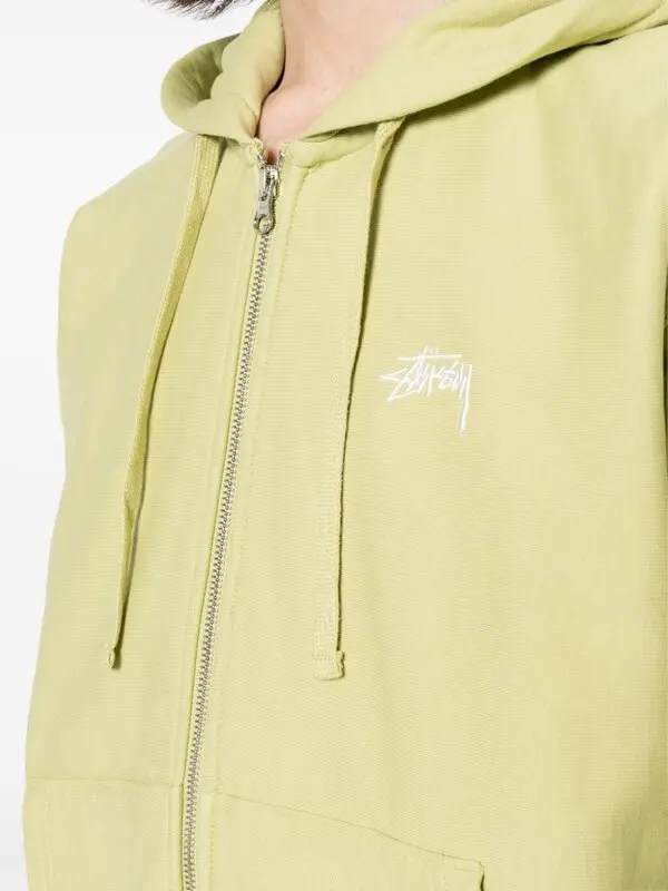 StÜssy Stock Logo-embroidered Hoodie