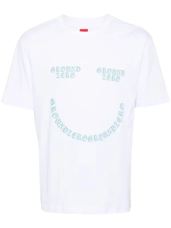 GROUND ZERO Smile Logo T-shirt