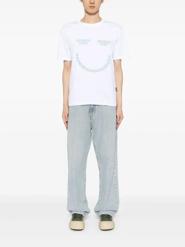 GROUND ZERO Smile Logo T-shirt