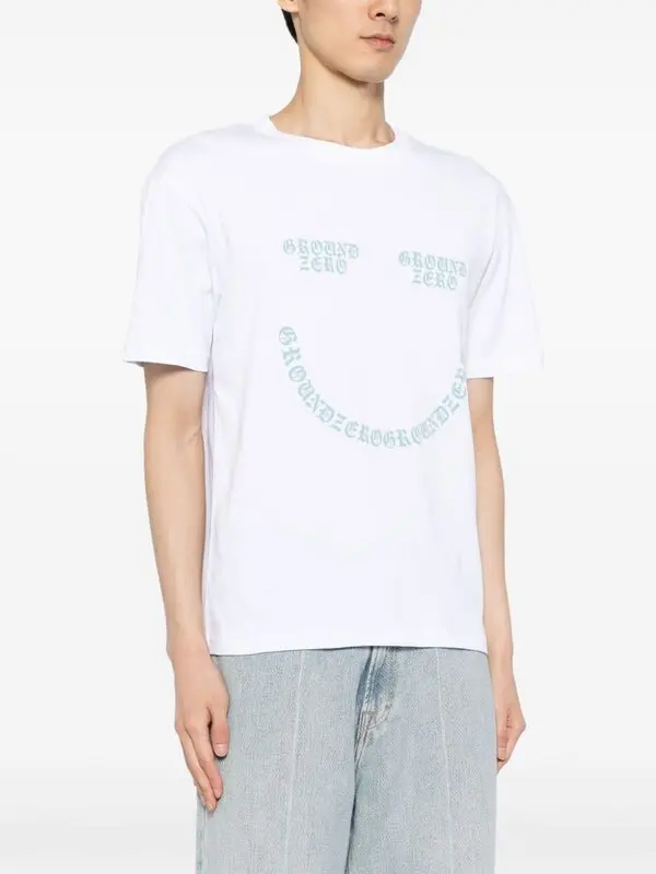 GROUND ZERO Smile Logo T-shirt