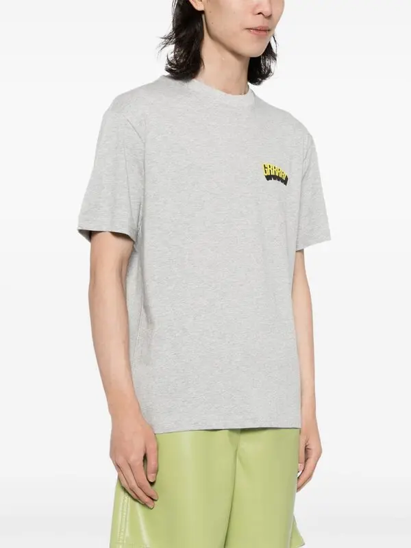 GROUND ZERO Slogan-print Cotton T-shirt