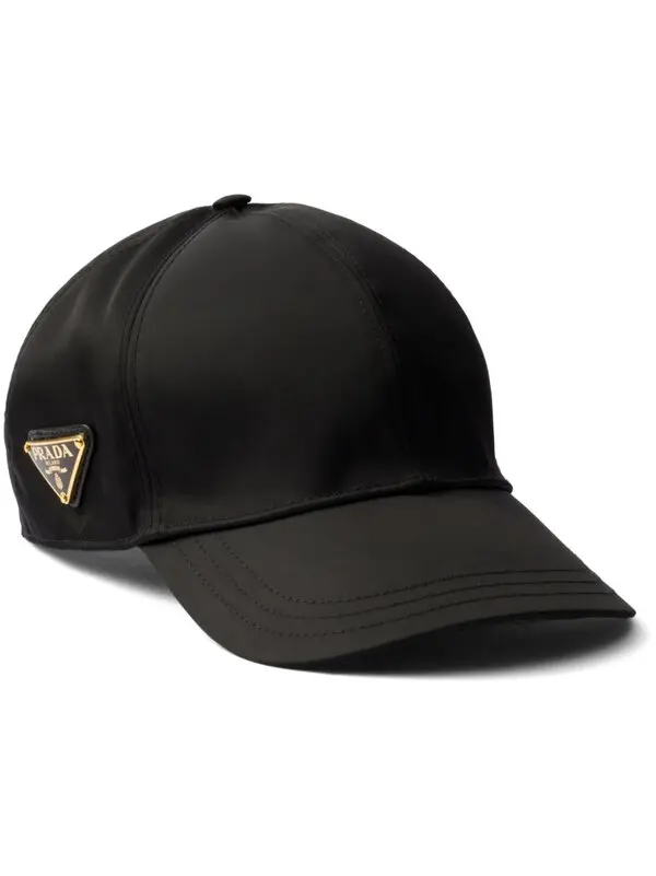 Prada Re-nylon Baseball Cap - Black