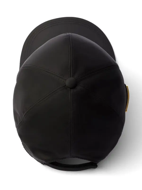Prada Re-nylon Baseball Cap - Black