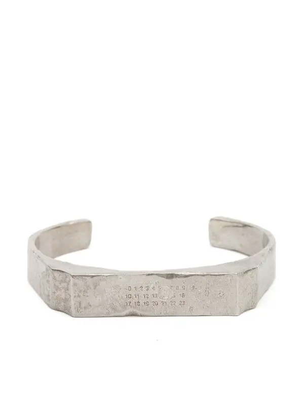 MAISON MARGIELA Numbers-motif Cuff Bracelet