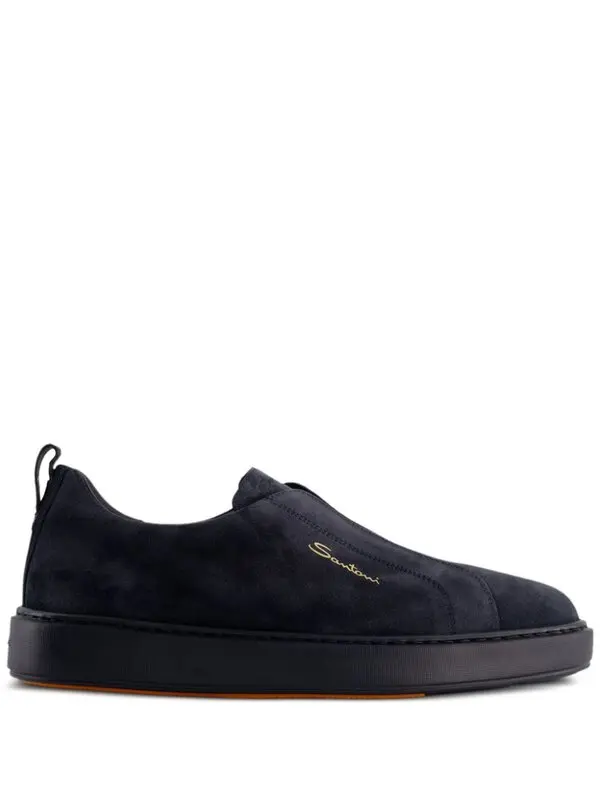 Santoni Slip-on Sneakers - Blue
