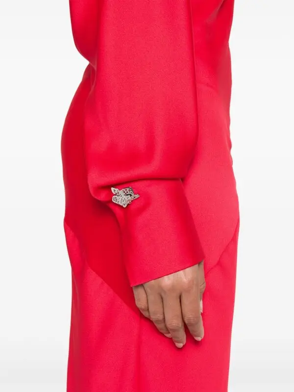 GENNY Satin Maxi Dress