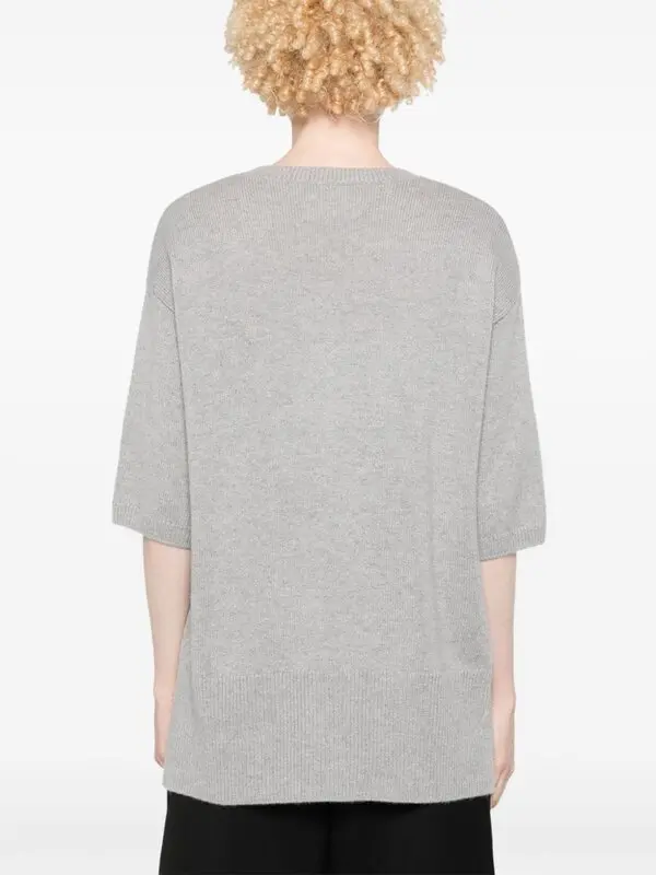 LISA YANG Camille Cashmere Sweater - Grey