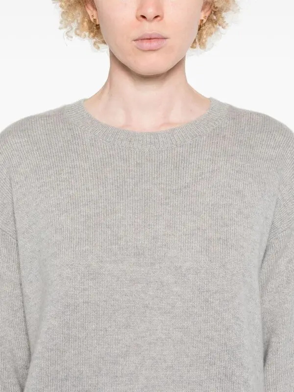 LISA YANG Camille Cashmere Sweater - Grey