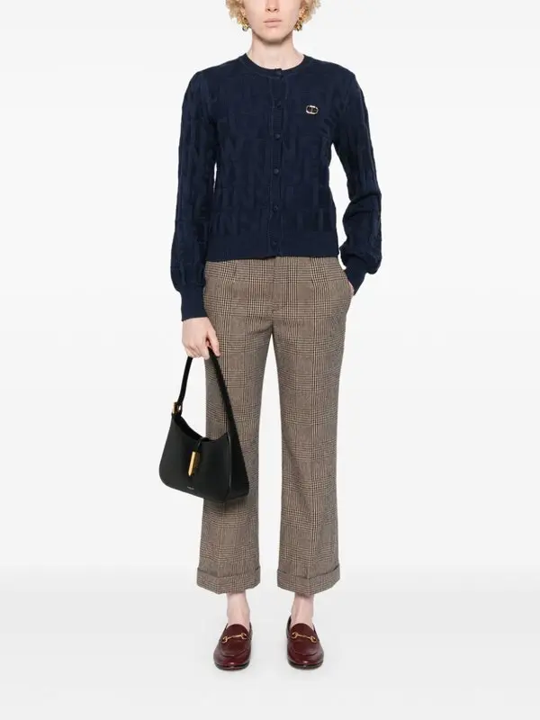 TWINSET Logo-brooch Cardigan