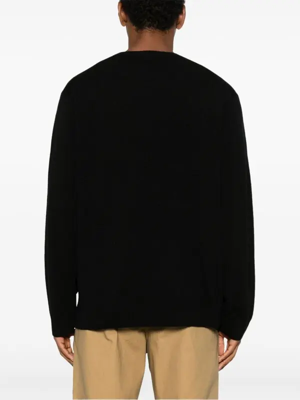Y’s Intarsia-knit Logo Sweater