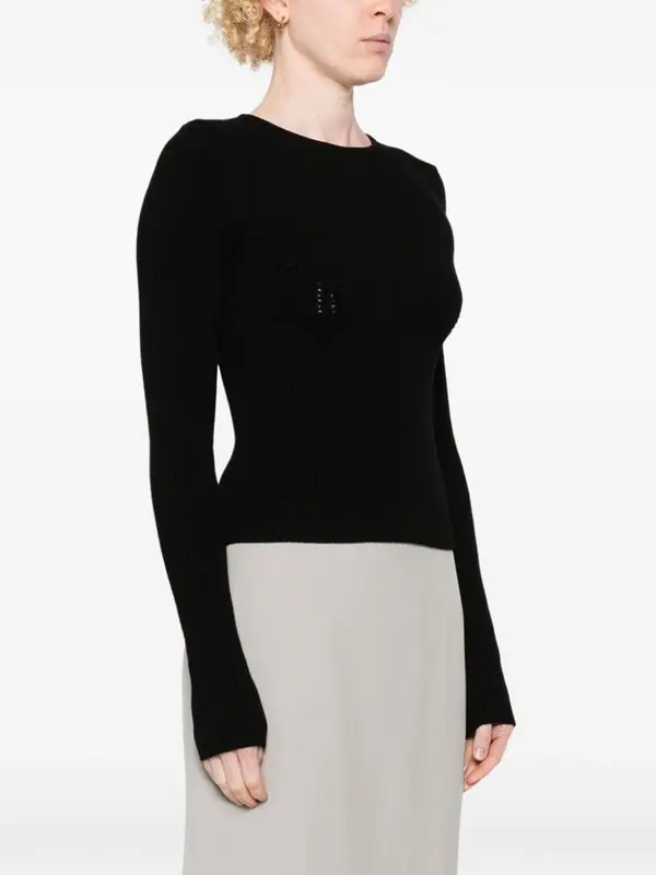 Magda Butrym Sculpted Ribbed T-shirt