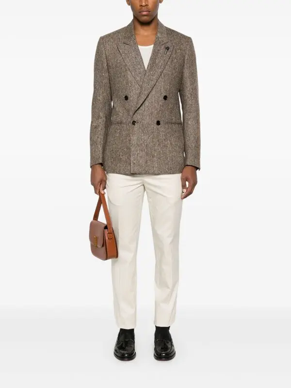 Sandro Elasticated Straight-leg Trousers