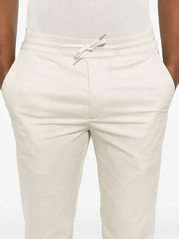 Sandro Elasticated Straight-leg Trousers