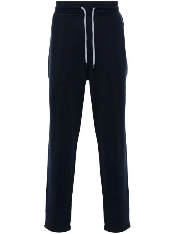 Brunello Cucinelli Raised-seam Trousers - Blue