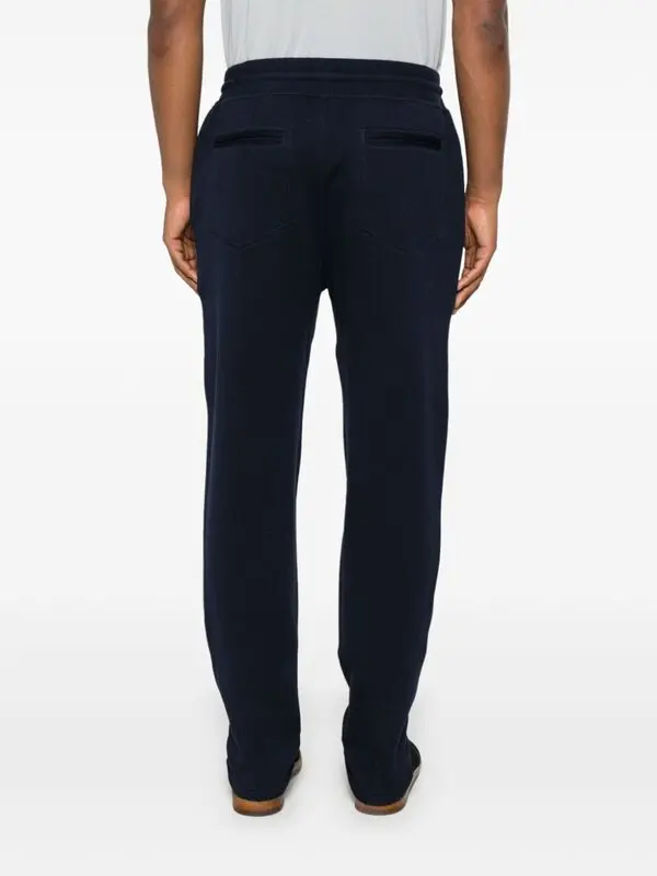 Brunello Cucinelli Raised-seam Trousers - Blue