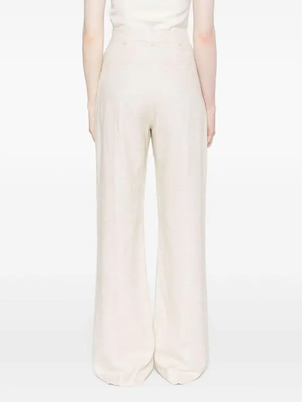 Jacquemus Le Pantalon Sauge Trousers - Neutrals
