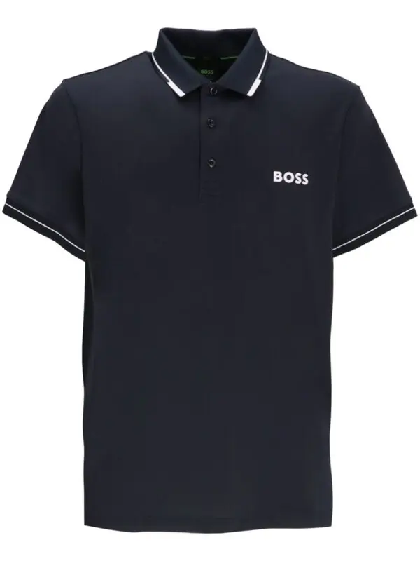 BOSS Paul Pro Logo-print Polo Shirt