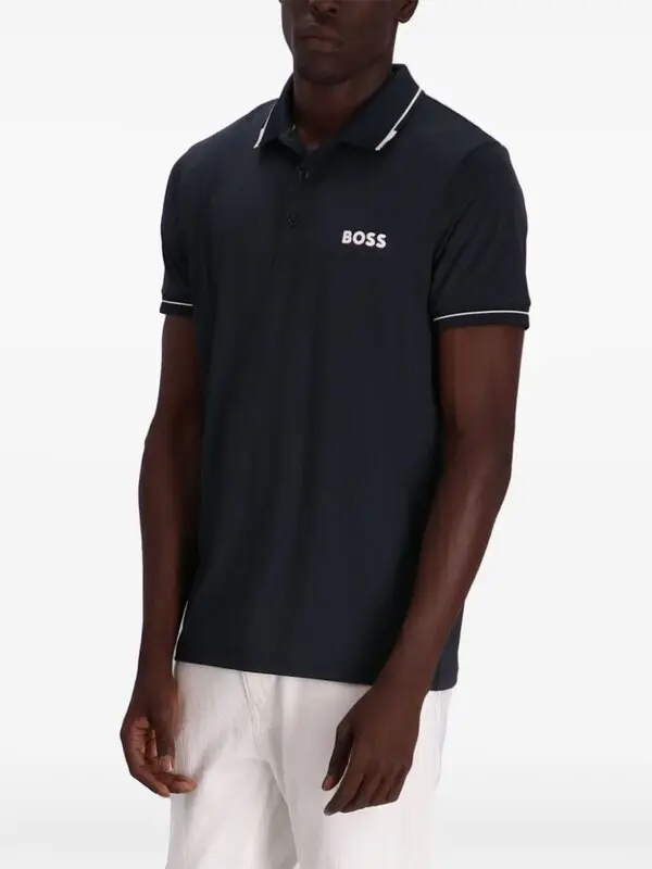 BOSS Paul Pro Logo-print Polo Shirt