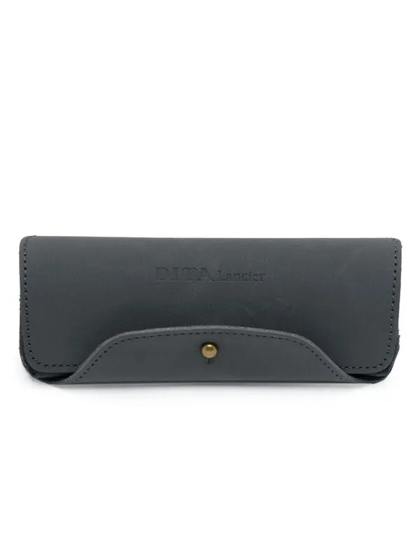 Dita Double-bridge Aviator Sunglasses - Black