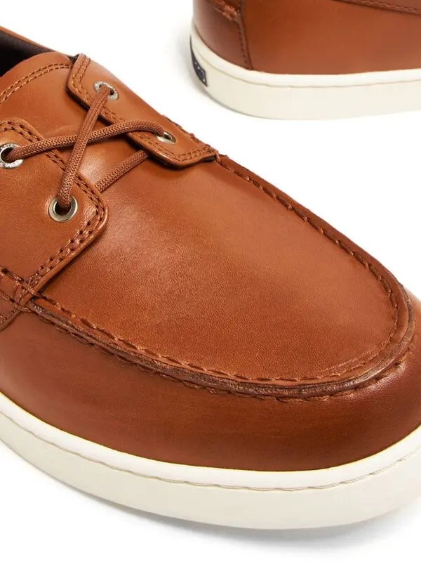 Cole Haan Nantucket Boat Shoes In Brown - 39% Off | Editorialist display picture 1