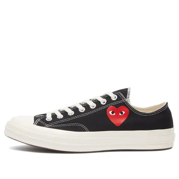 Play Comme Des Garcon X Converse Chuck Taylor 197 Sneakers - Black