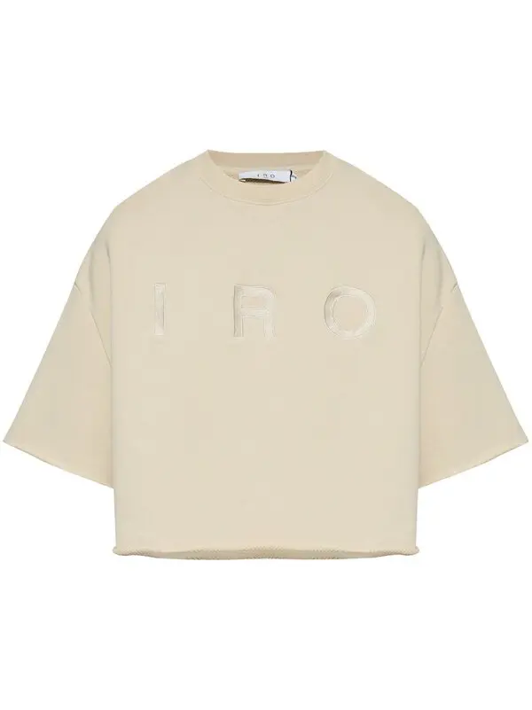 IRO PARIS Linda Logo-print T-shirt