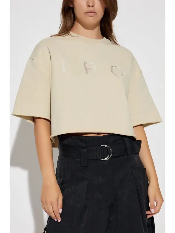 IRO PARIS Linda Logo-print T-shirt