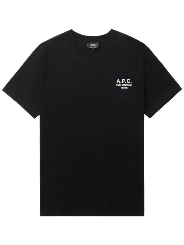 A.p.c. Logo-embroidered T-shirt
