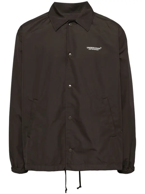 Undercover Signature Shirt Jacket - Brown