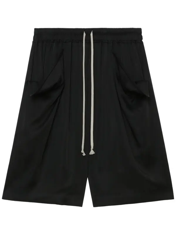 Rick Owens Wide-leg Knee-length Shorts