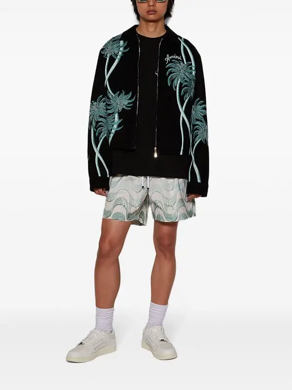Amiri Graphic-print Swim Shorts