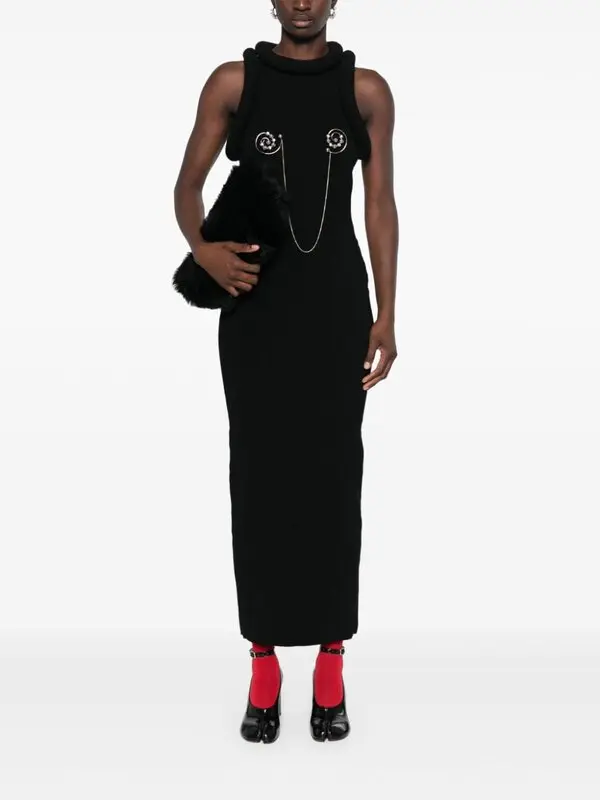 JEAN PAUL GAULTIER 3d-knit Maxi Dress