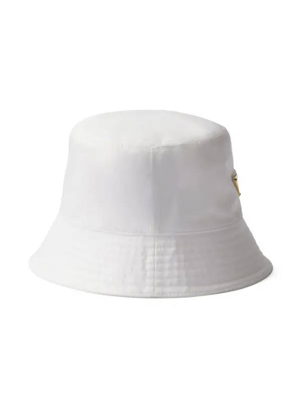 Prada Re-nylon Bucket Hat - White