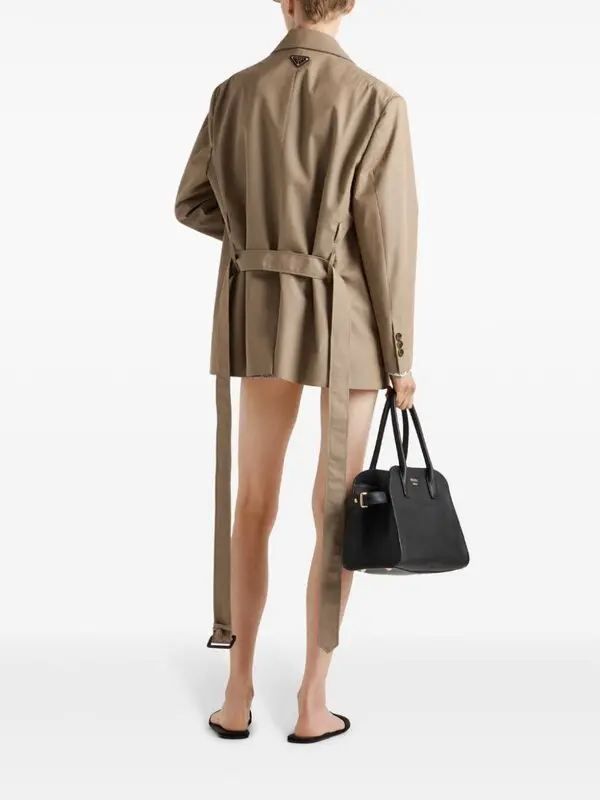 Prada Single-breasted Twill Blazer
