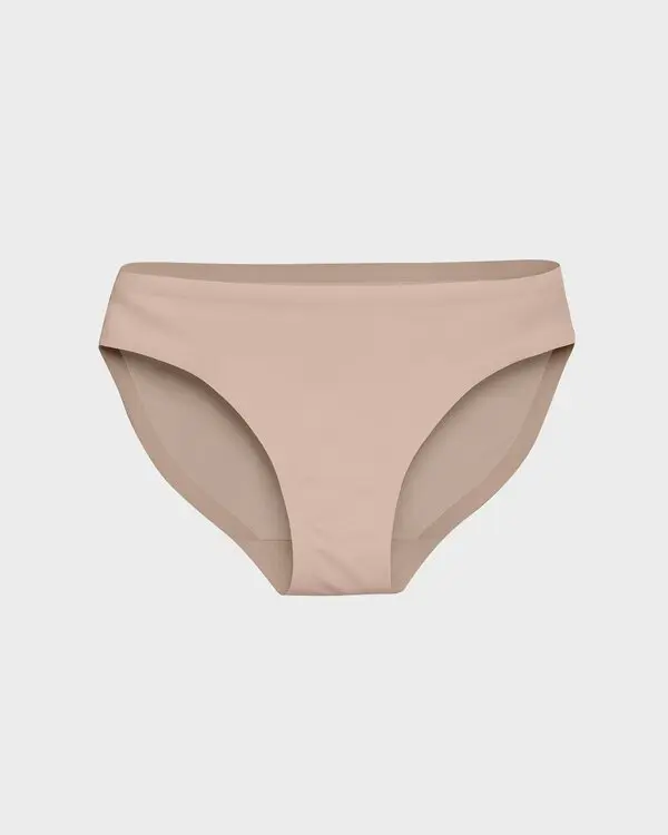 EBY Bikini Panties, Seamless - Nude