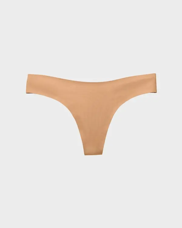EBY Thong Panties, Seamless - Sunkissed