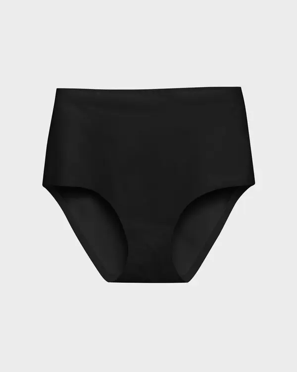 EBY Highwaisted Panties, Seamless - Black