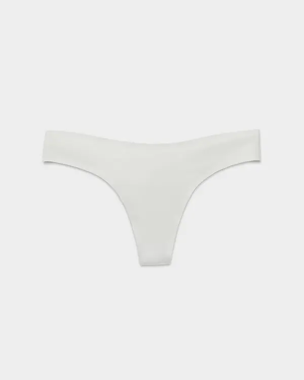EBY Thong Panties, Seamless - Pearl