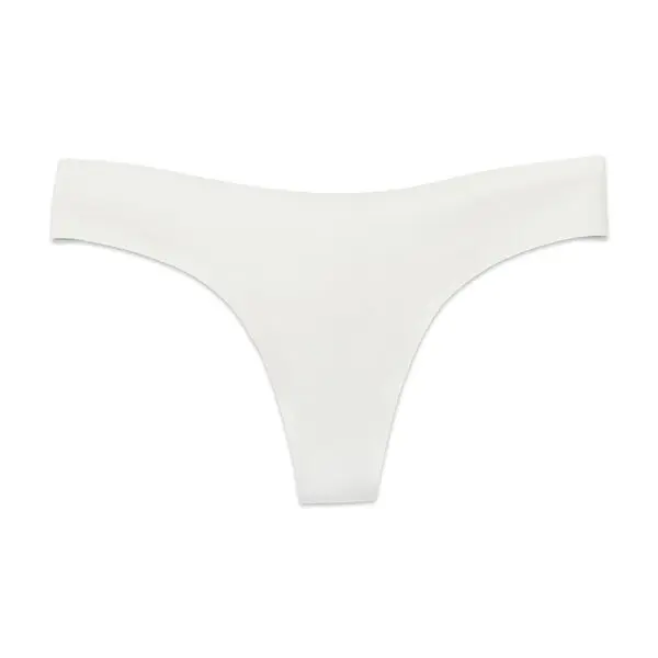 EBY Thong Panties, Seamless - Pearl