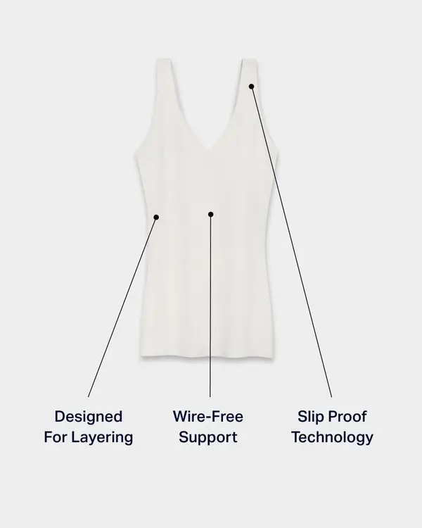 EBY Seamless Tank Top - Pearl