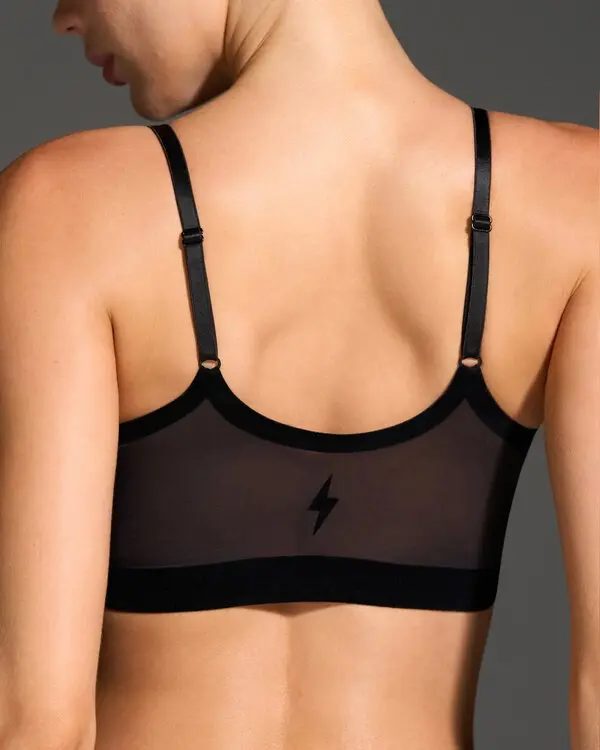 EBY Bralette, Seamless - Black