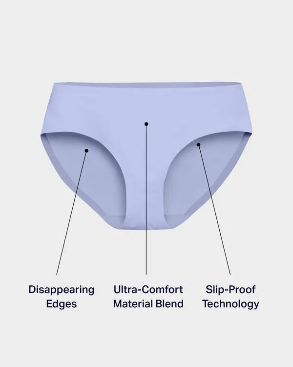 EBY Brief Panties, Seamless - Multicolor