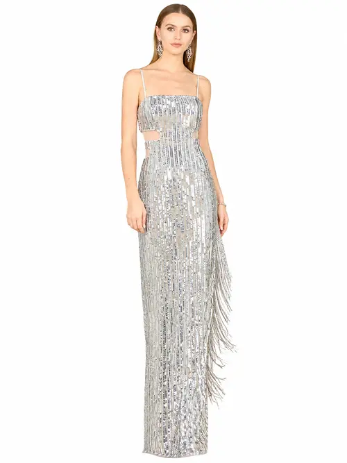 LARA NEW YORK Baby Jane Dress - Silver