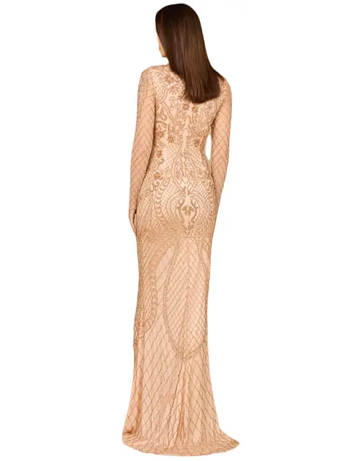 green emerald velvet dress Karley Sequin Maxi Dress