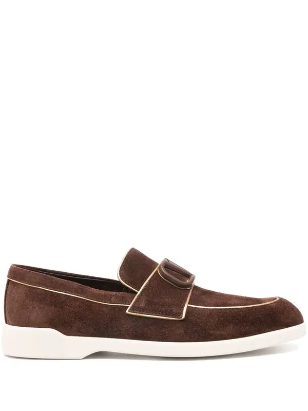 Valentino Garavani Leisure Loafers - Brown