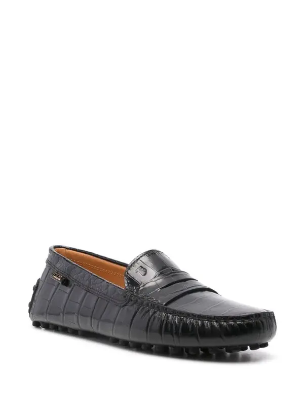TOD'S Gommino Driving Loafers - Black