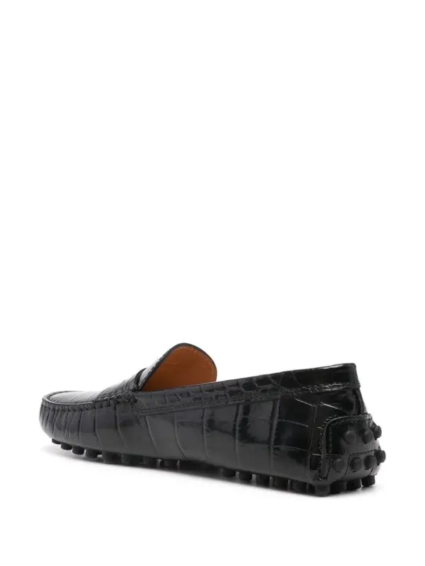 TOD'S Gommino Driving Loafers - Black