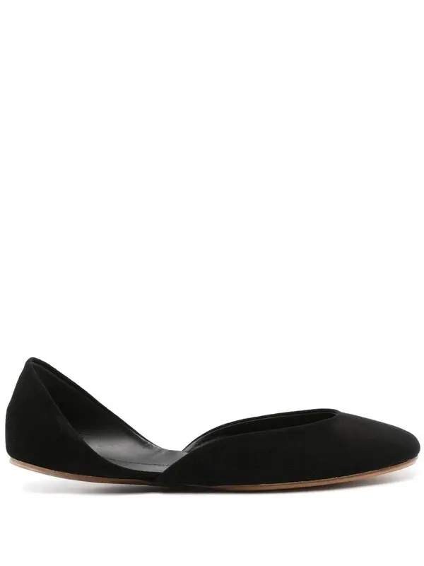 THE ROW Gemma Ballet Flats - Black