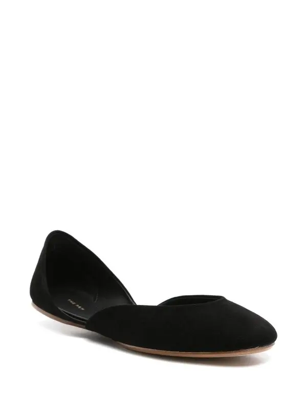 THE ROW Gemma Ballet Flats - Black
