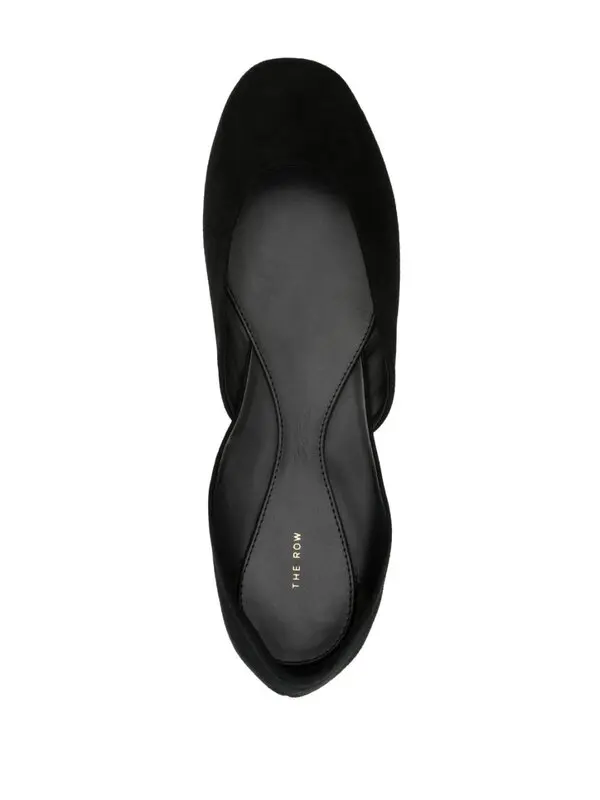 THE ROW Gemma Ballet Flats - Black